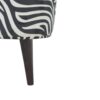 Zebra Nordic Style Footstool dropshipping | Artisan furniture UK